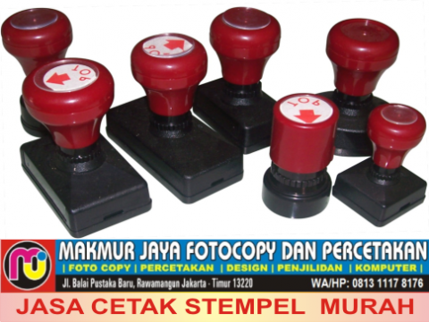 Jasa Cetak Stempel Warna (Mark Stamp) Murah di Rawamangun Jakarta ...